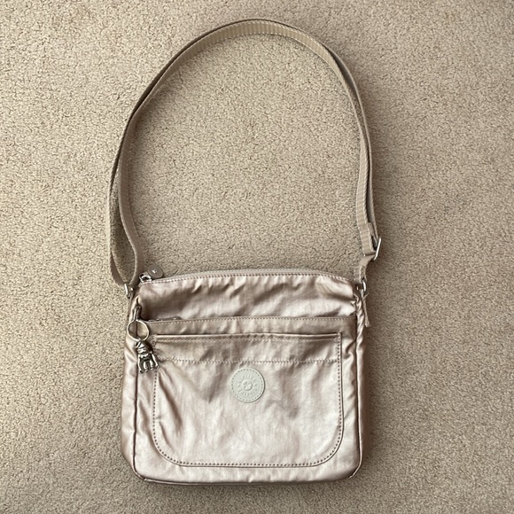 Kipling | Bags | Kipling Sebastian Cloud Metallic Crossbody Bag | Poshmark